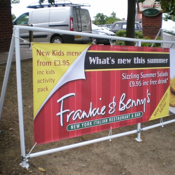 Heavy Duty Banner Frame | Five Star Printing Ltd | Ipswich Banners